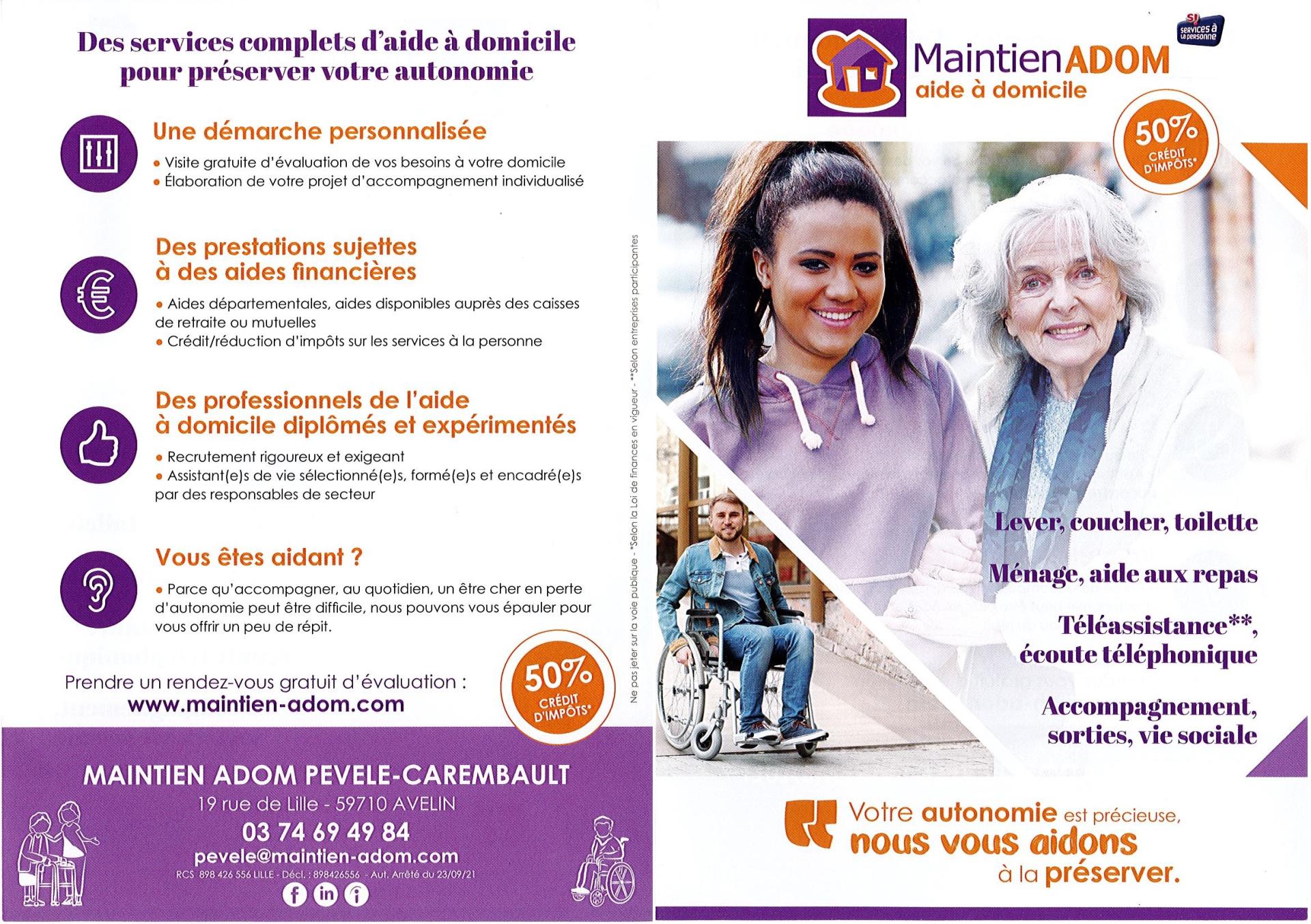 MAINTIEN ADOM PEVELE | Ville d'Avelin